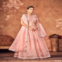 STYLISHTA AAKRUT VOL 4 HEAVY BANGLORI SILK ASTONISHING LEHENGA CATALOG ...