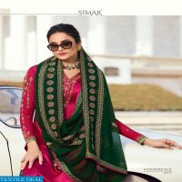 GLOSSY SIMAR AMANAT 2205-2212 SERIES CHARMING HEAVY DESIGNER WOMEN ...