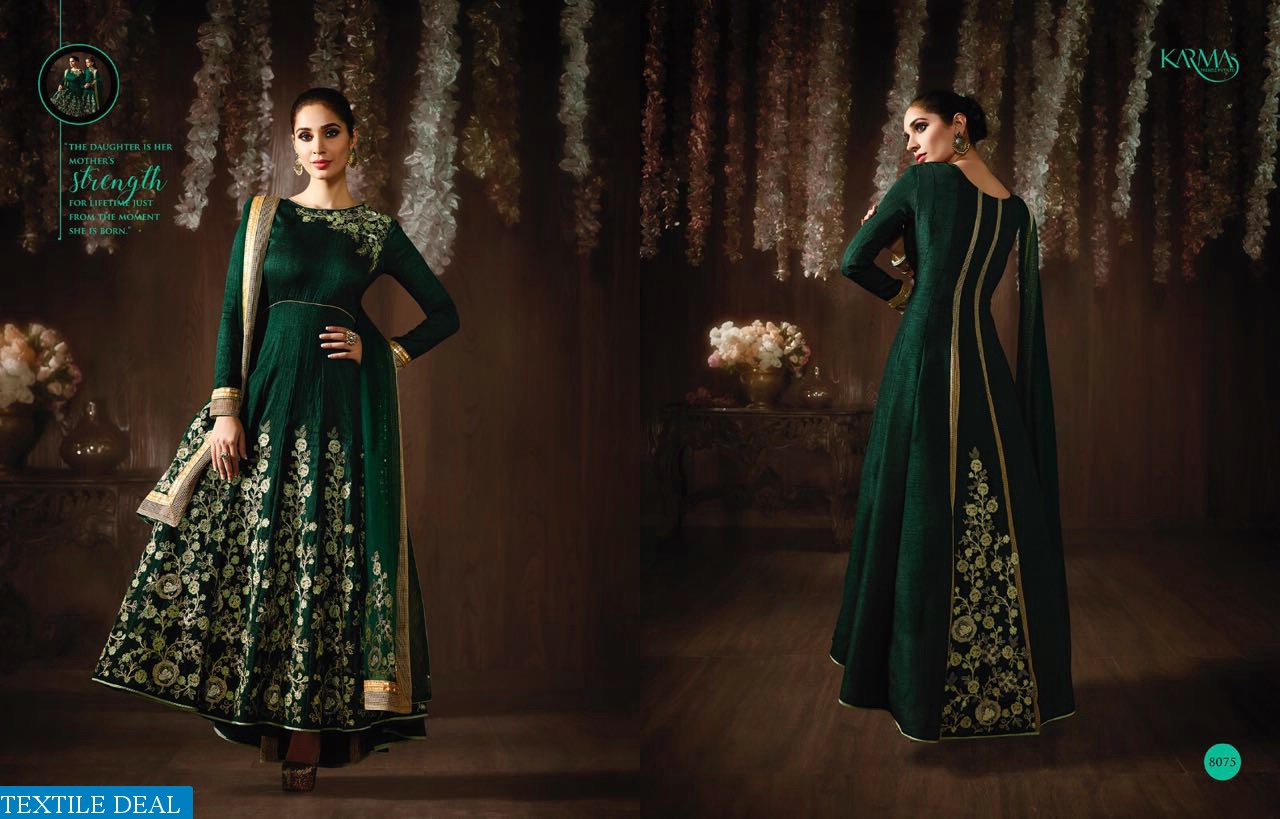 Karma 8073 Series Wholesale heavy Fancy Salwar kameez - textiledeal.in