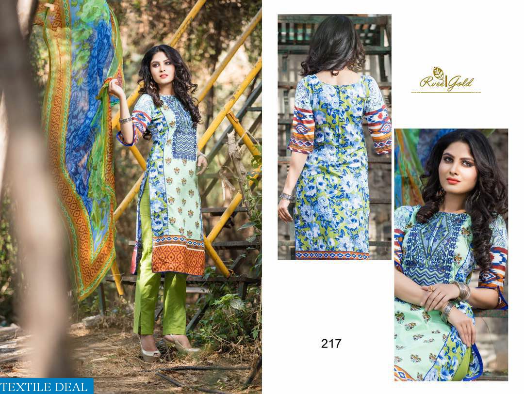 Rvee gold Rumi vol-2 Wholesale Indian Salwar suits - textiledeal.in
