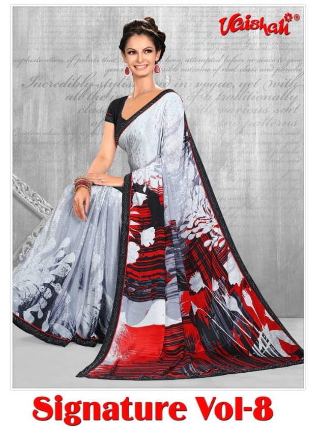 Vaishali Signature vol-8 Wholesale printed Sarees - textiledeal.in
