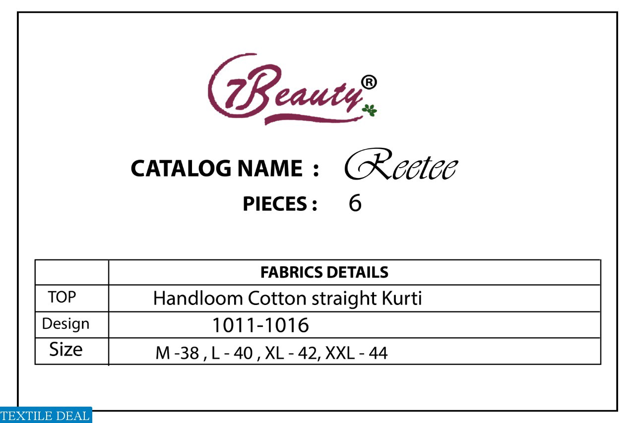 7 beauty Reete Wholesale Ready made Tops - textiledeal.in
