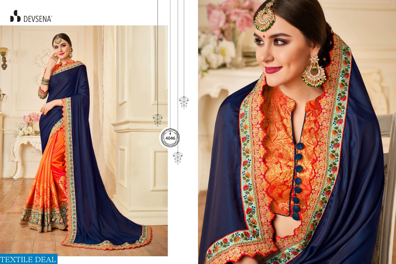 Devsena vol-5 Wholesale Designer Sarees - textiledeal.in