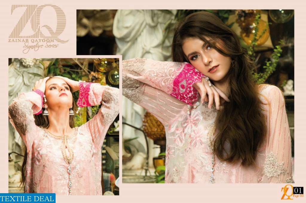 Zainab Qayoom Signature Series 2019 Dealer Fancy Festive Pakistani ...