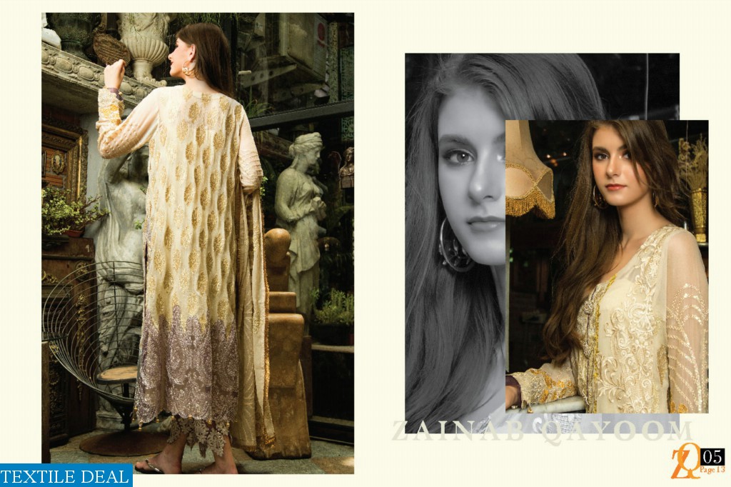 Zainab Qayoom Signature Series 2019 Dealer Fancy Festive Pakistani ...