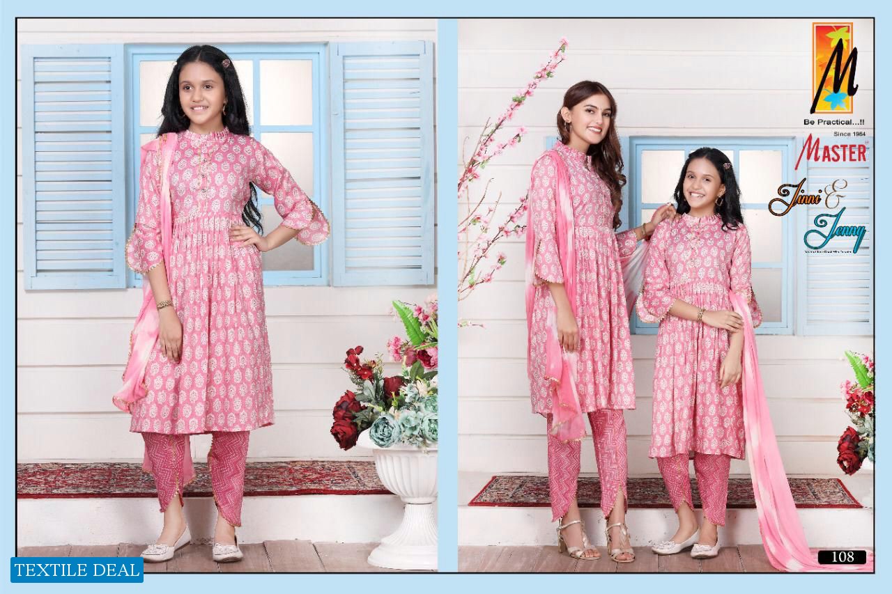 MASTER JINNI AND JENNY MOM DAUGHTER READYMADE DRESSES COLLECTION ...