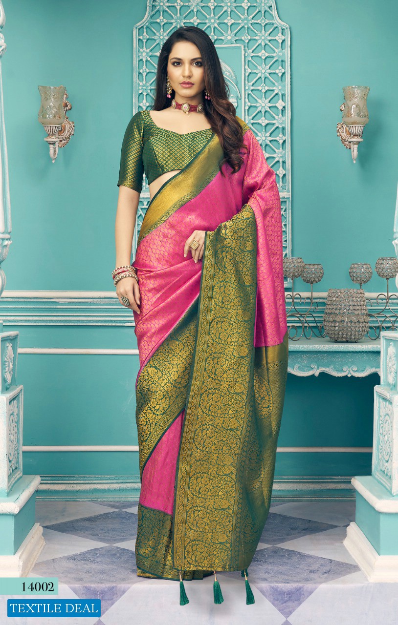 Rajpath Anmol Pattu Wholesale Softy Kubera Pattu Indian Sarees ...
