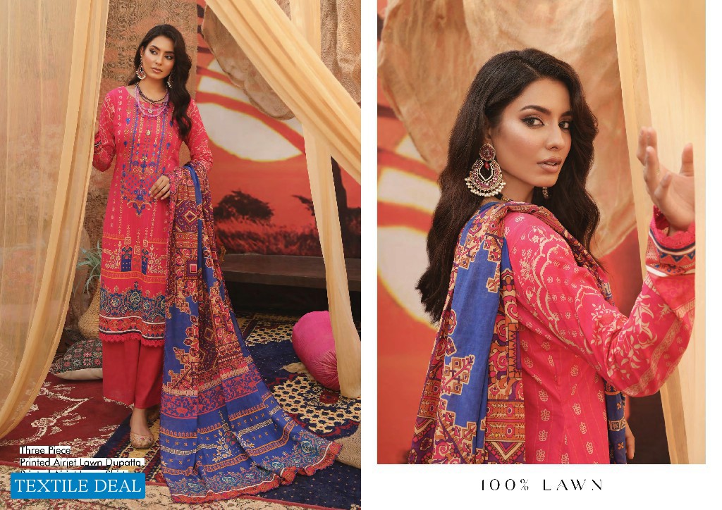 Dabiha Tex Nayab Premium Unstitched Lawn Collection 2023 Pakistani ...