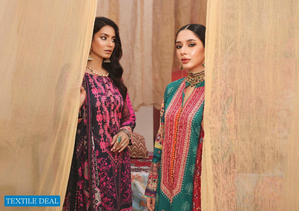 Dabiha Tex Nayab Premium Unstitched Lawn Collection 2023 Pakistani ...