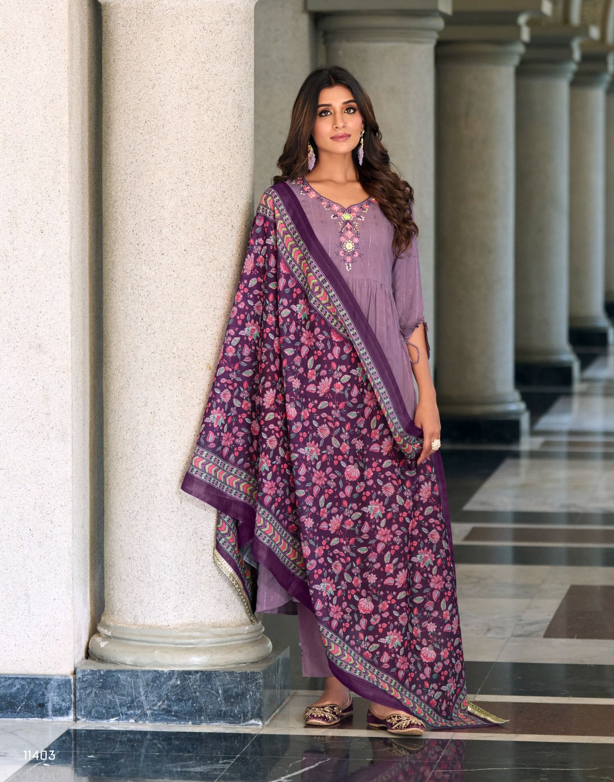 Lily And Lali Manya Wholesale Fancy Viscose Hand Work 3 Piece Salwar ...