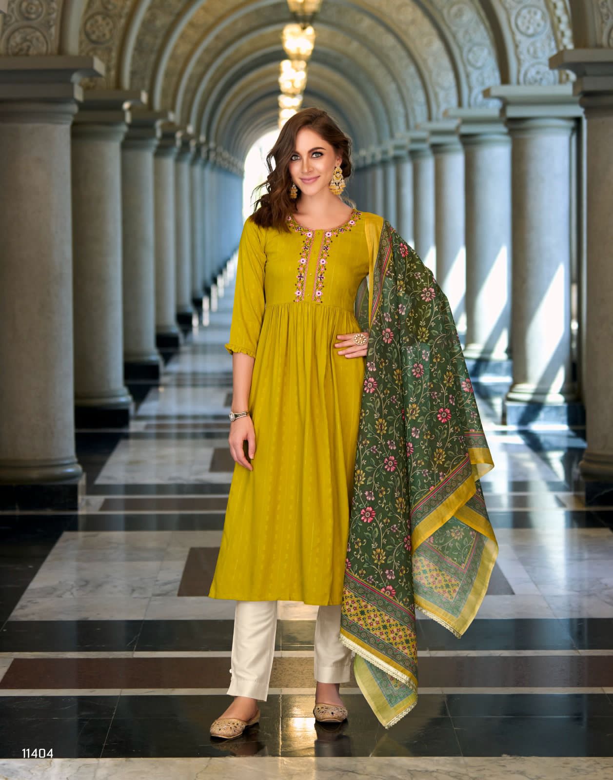 Lily And Lali Manya Wholesale Fancy Viscose Hand Work 3 Piece Salwar ...