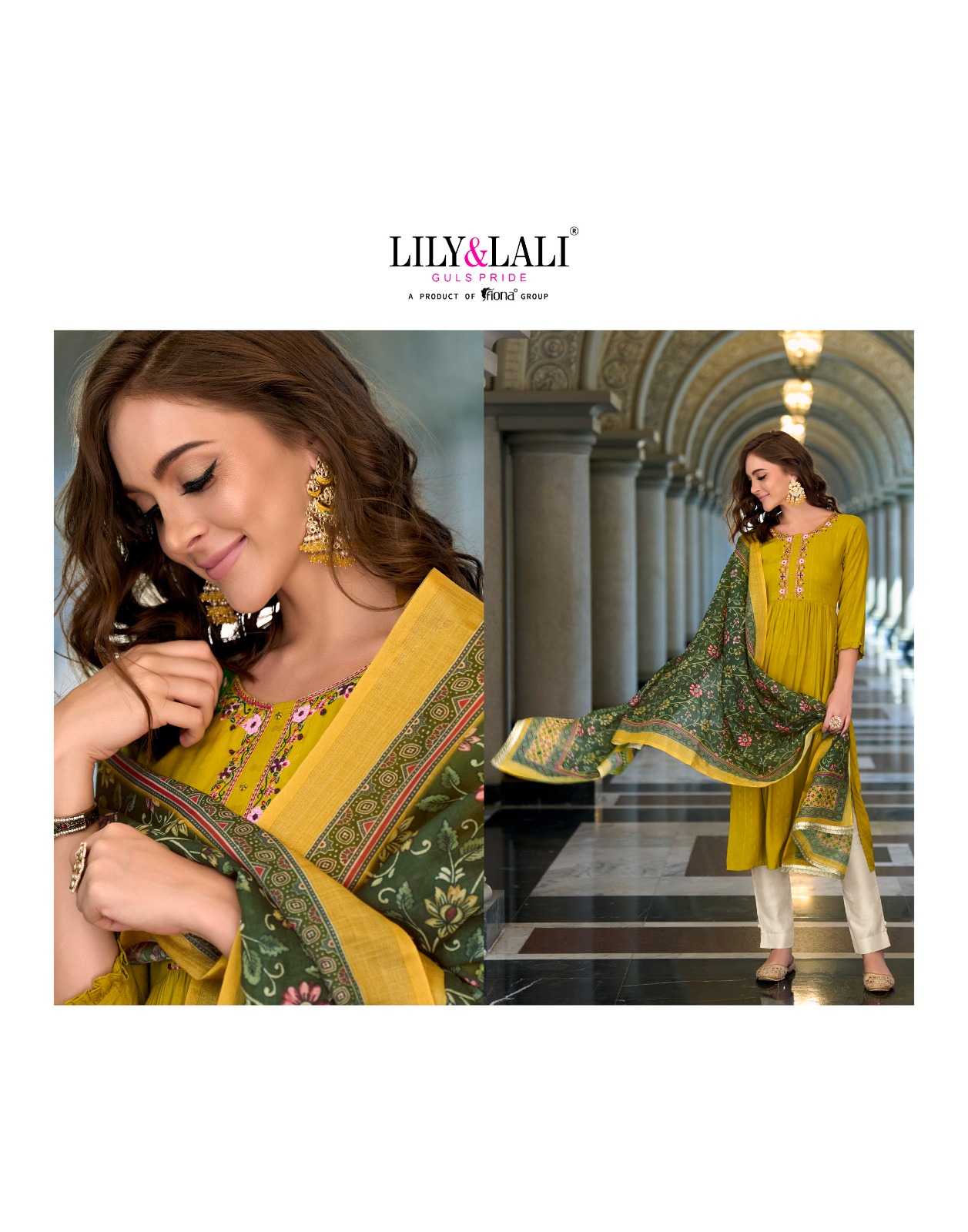 Lily And Lali Manya Wholesale Fancy Viscose Hand Work 3 Piece Salwar ...