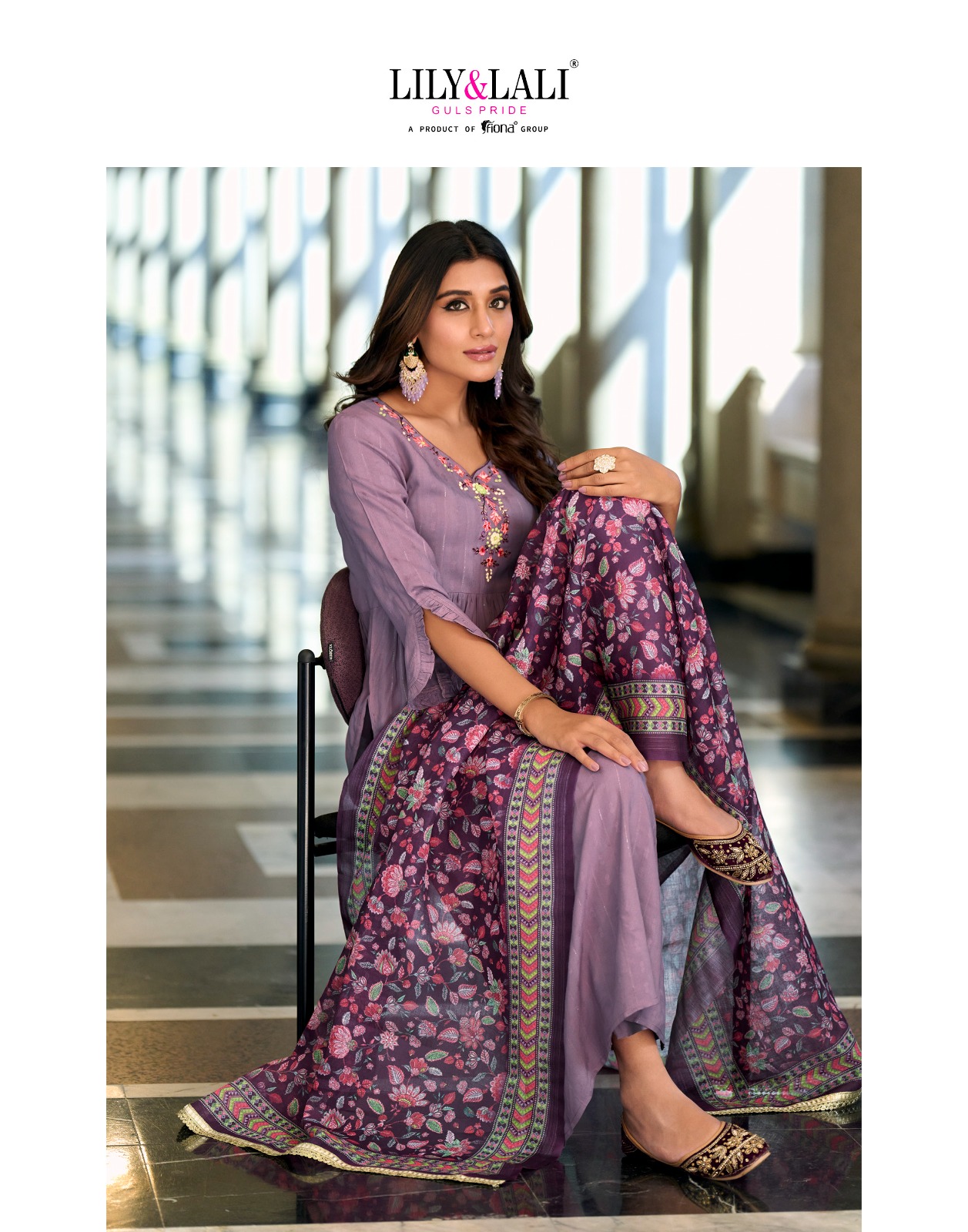 Lily And Lali Manya Wholesale Fancy Viscose Hand Work 3 Piece Salwar ...