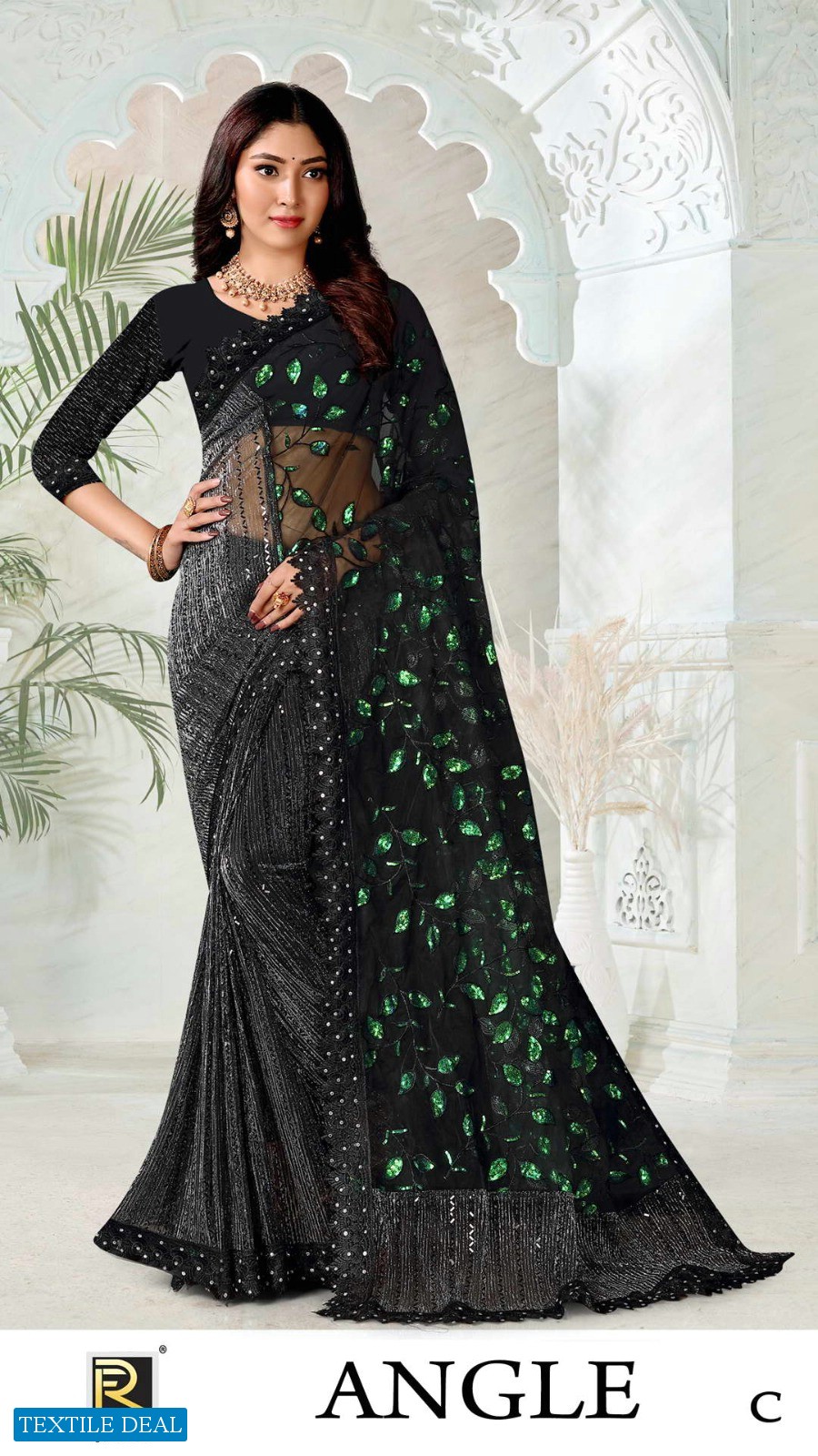 ANGLE BY RANJNA SAREE ANGLE NEW LAUNCHING PRODUCT OF 06 PCS FABRIC ...