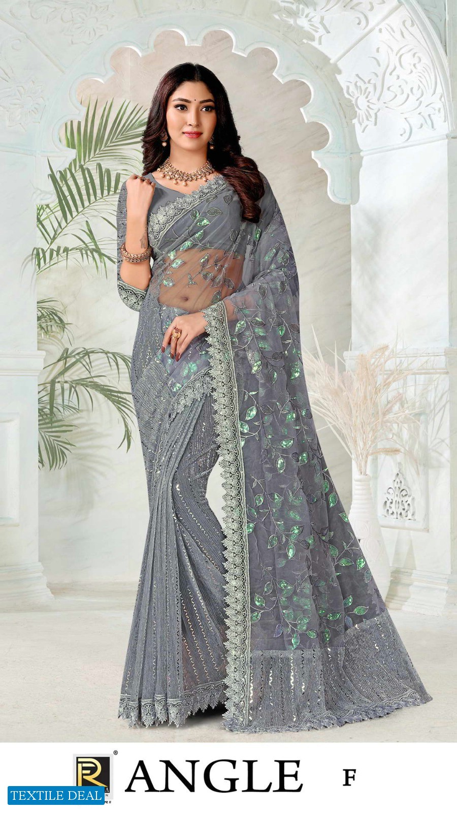 ANGLE BY RANJNA SAREE ANGLE NEW LAUNCHING PRODUCT OF 06 PCS FABRIC ...