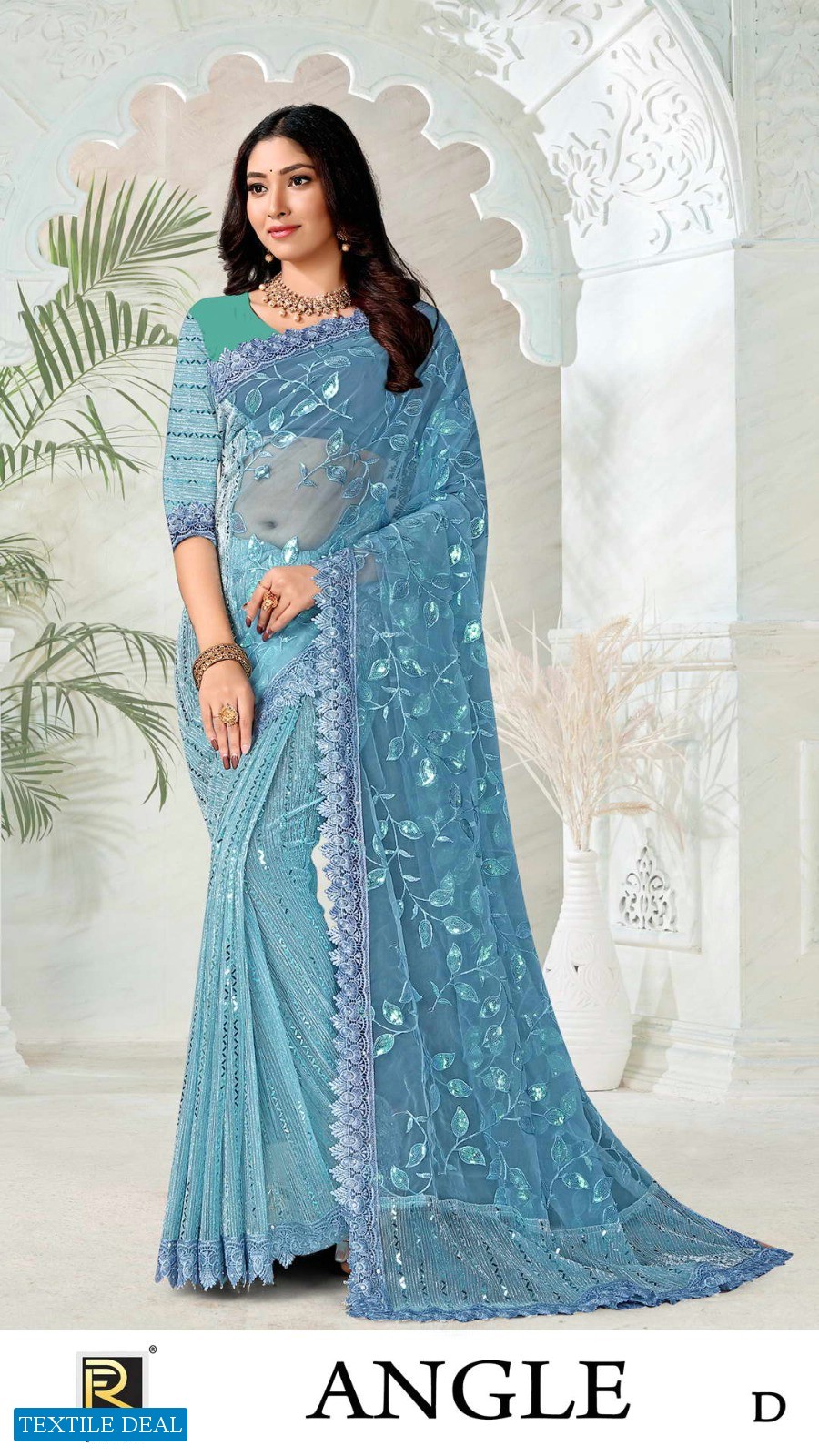 ANGLE BY RANJNA SAREE ANGLE NEW LAUNCHING PRODUCT OF 06 PCS FABRIC ...