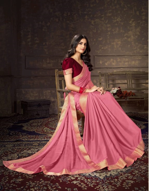 ANANTAA BY SANSKAR TEX PRINTS CHIFFON CASUAL WEAR SIMPLE SOBAR SAREE ...