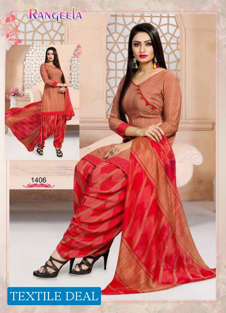 Amit Rangeela Patiyala Vol-14 Wholesale printed Dress Material ...