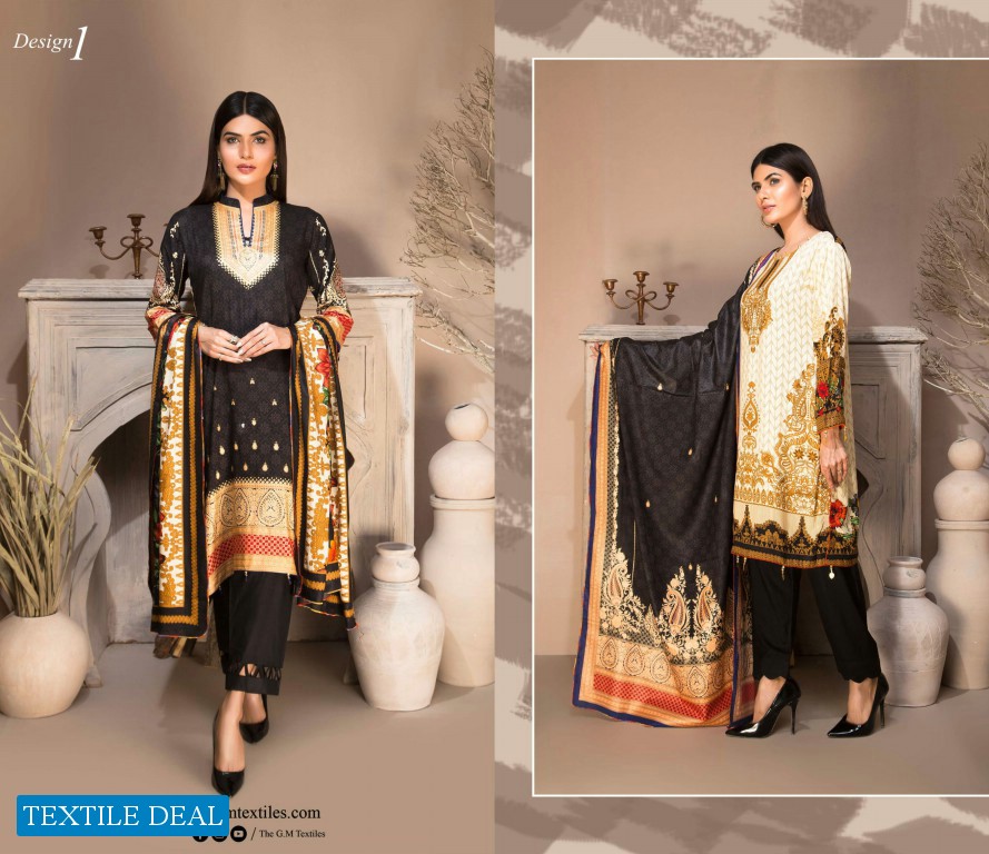 GM Textiles Almirah Printed Linen Wholesale Branded Pakistani Catalog ...
