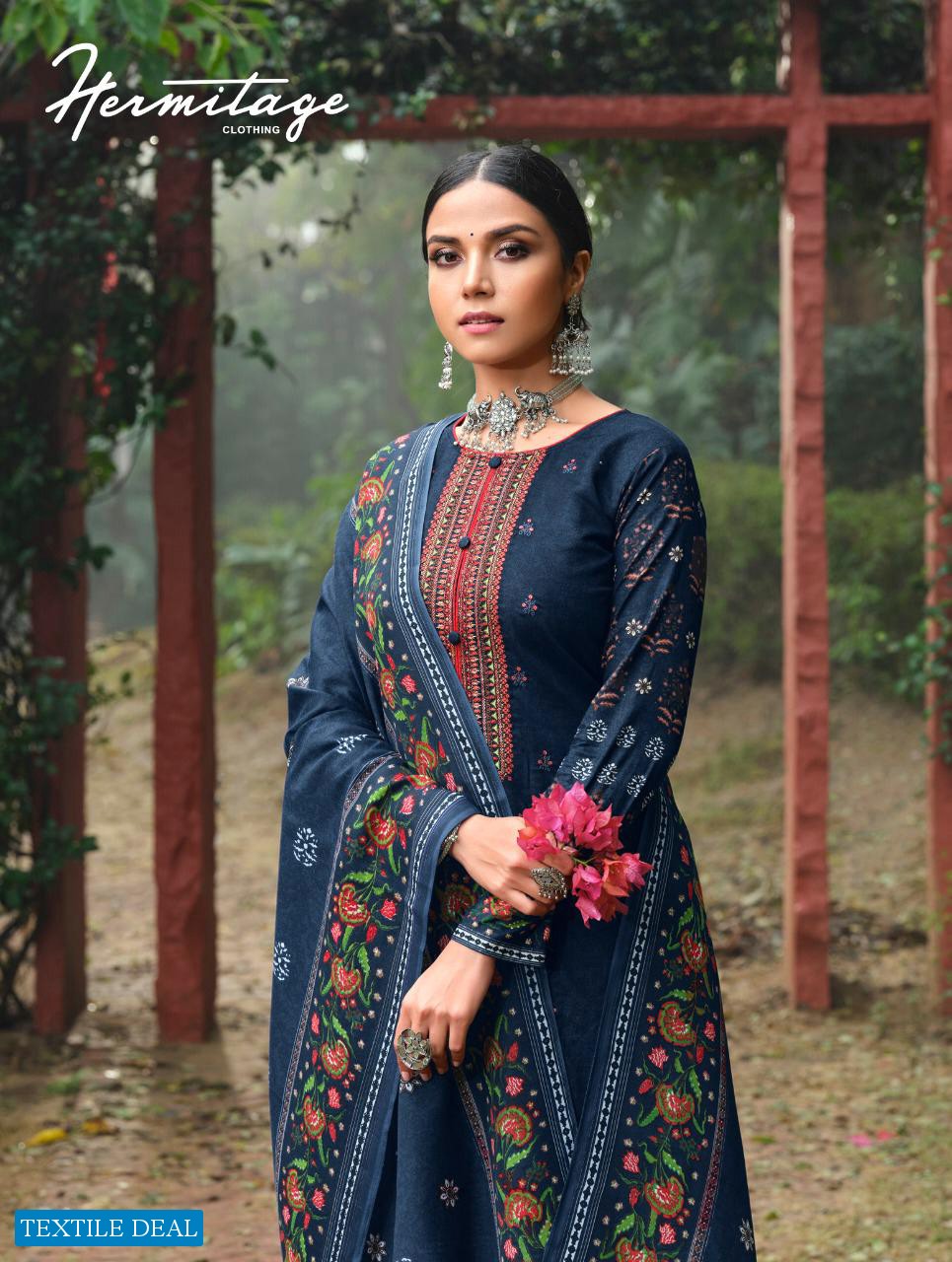 Hermitage Clothing Bagh Wholesale Superior Cotton Dress Material ...