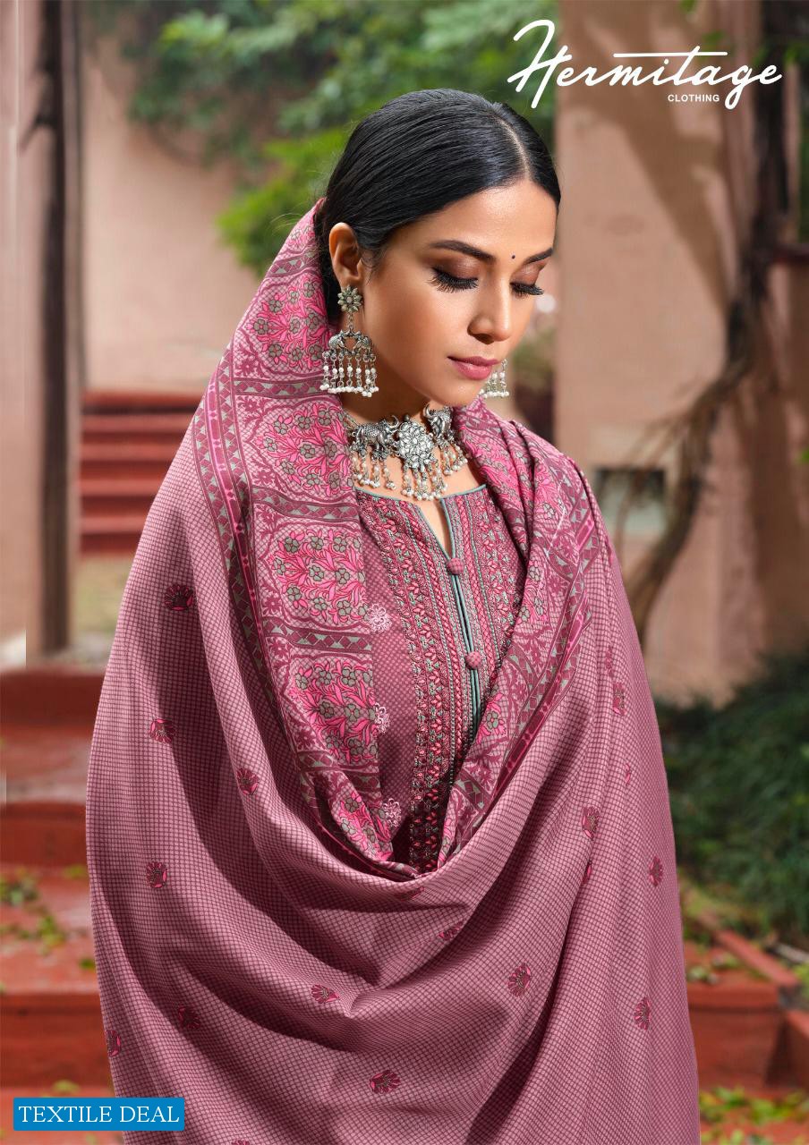 Hermitage Clothing Bagh Wholesale Superior Cotton Dress Material ...