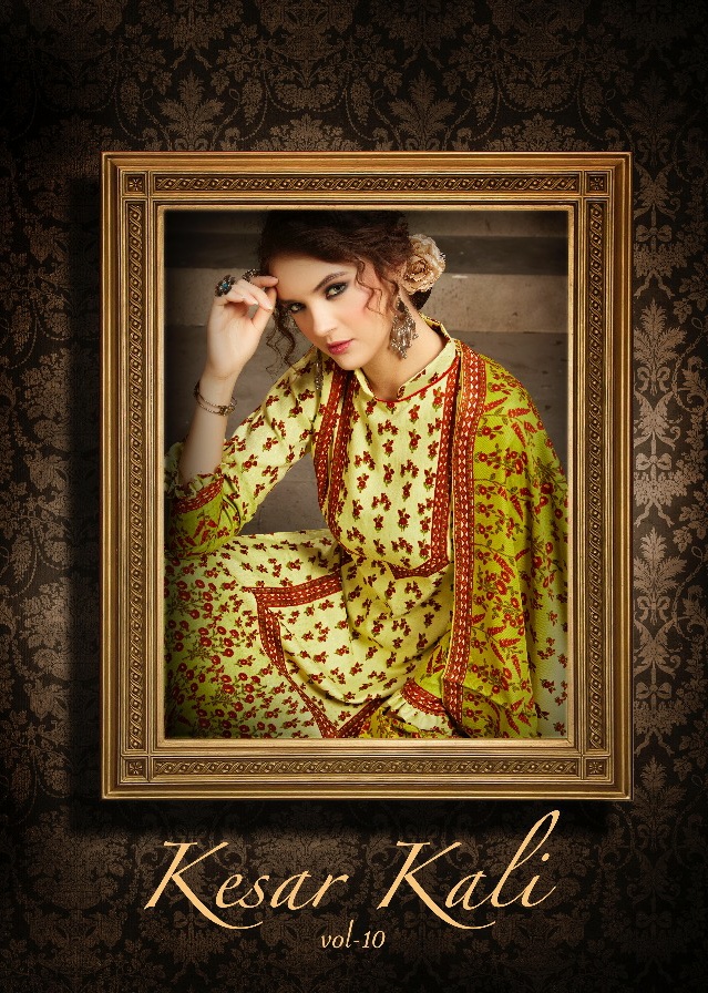 Hotline kesar Kali Vol-10 Beautiful collection of Salwar suits in ...