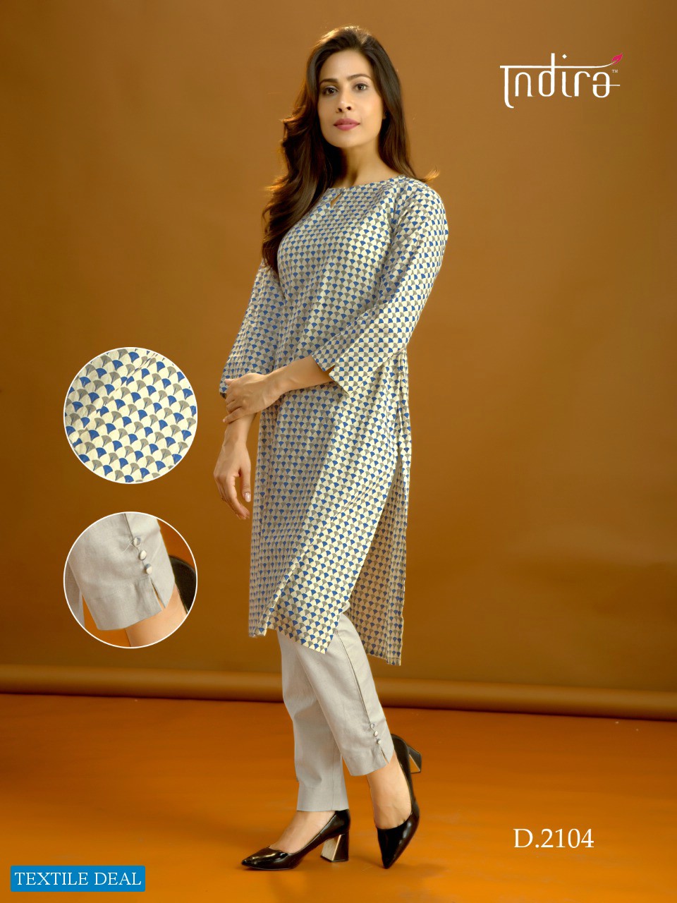 Indira Pink City Wholesale Two Piece Ladies Collection - textiledeal.in