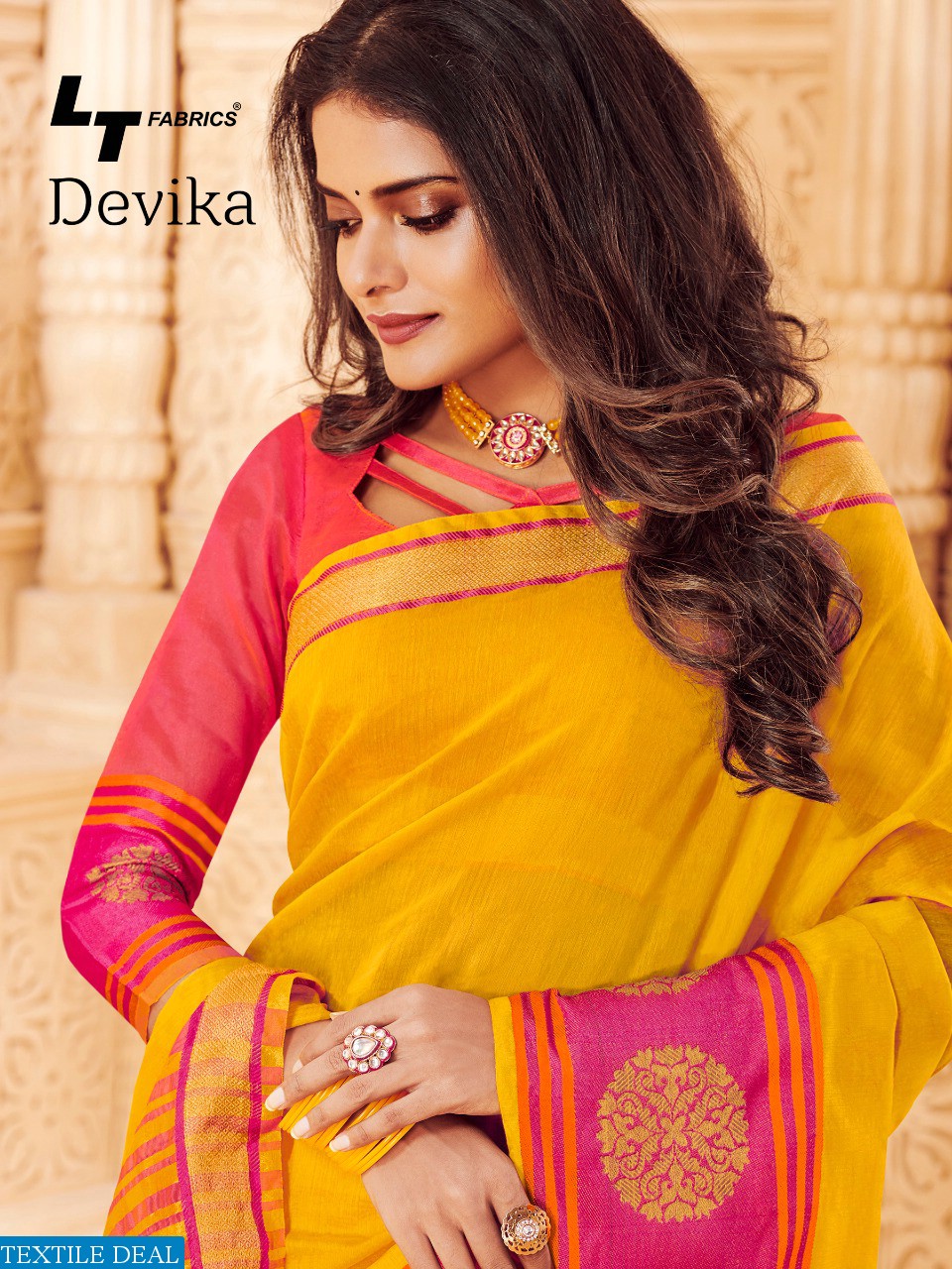 LT FASHION PRESENT DEVIKA COTTON SILK CASUAL WEAR SAREE ONLINE SHOPPING ...
